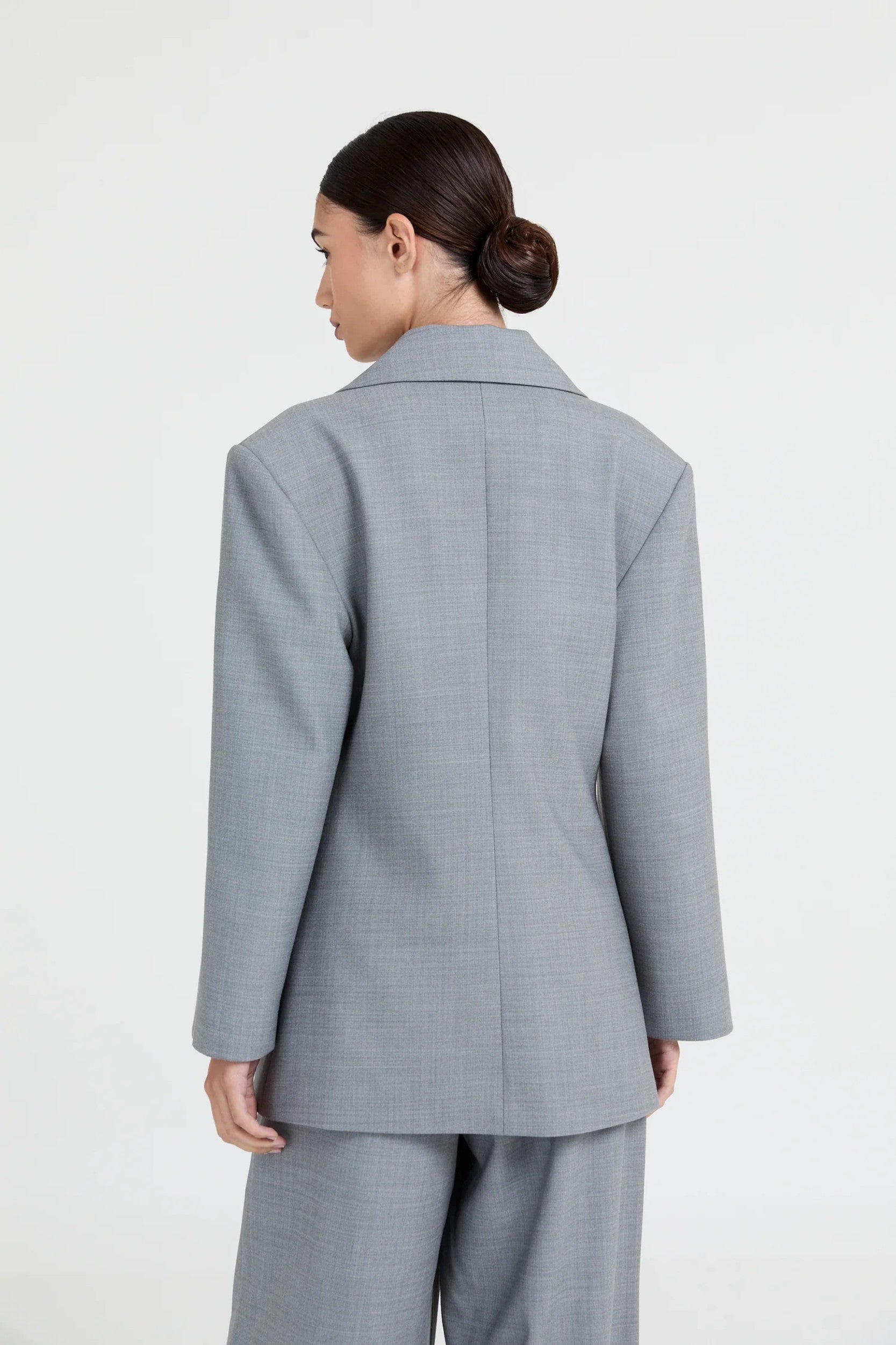 Liv The Label Judy Blazer Grey Melange - 100% Sisters Concept Store