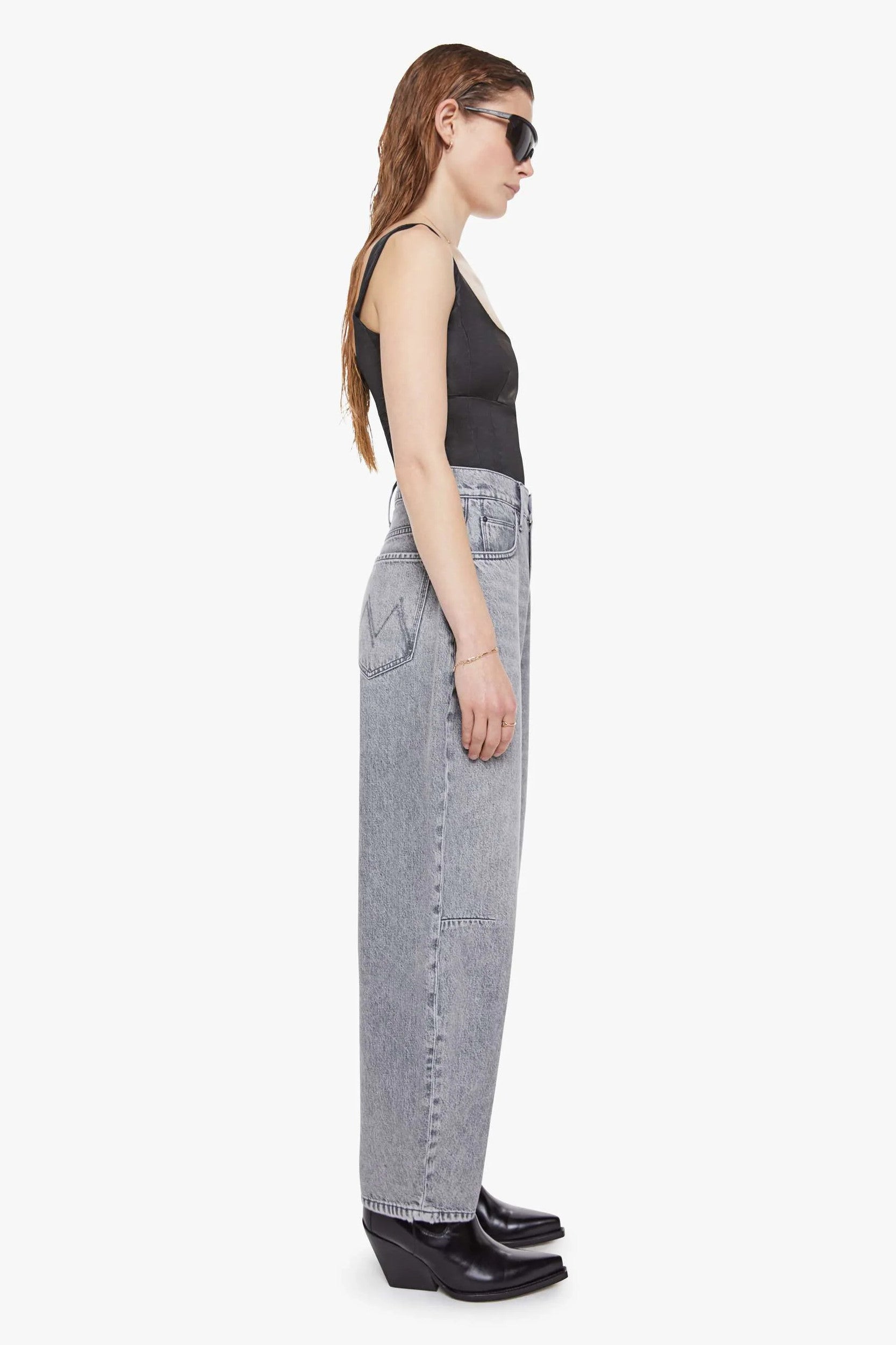 Mother The Pony Keg Ankle Pants Earl Grey - 100% Sisters Concept Store